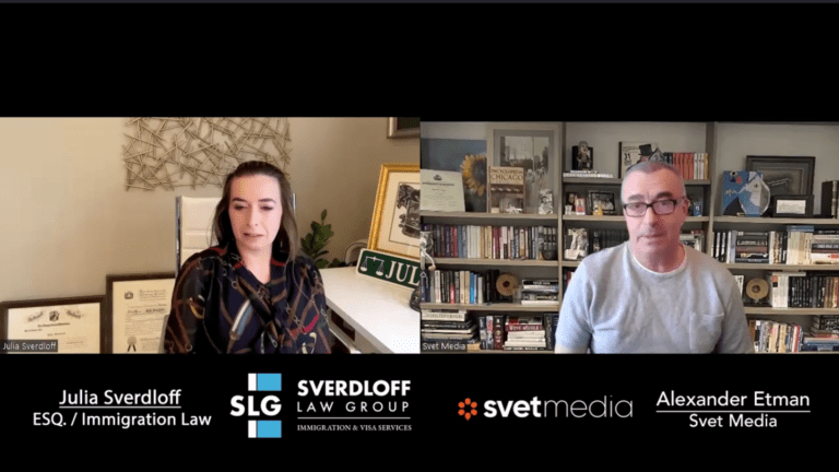 Julia Sverdloff Interview on SVET Media